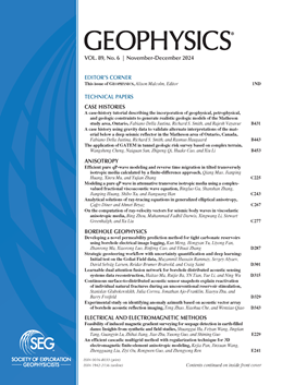 Volume 91 Issue 1 | Geophysics | GeoScienceWorld